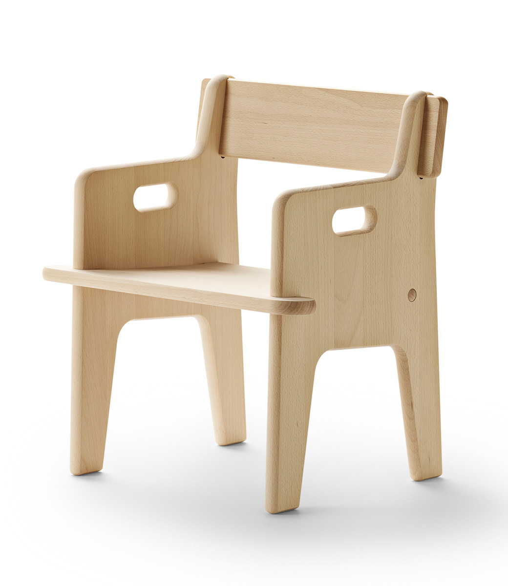 CH410 Peters Chair design child seat nursery by Carl Hansen & Søn ...