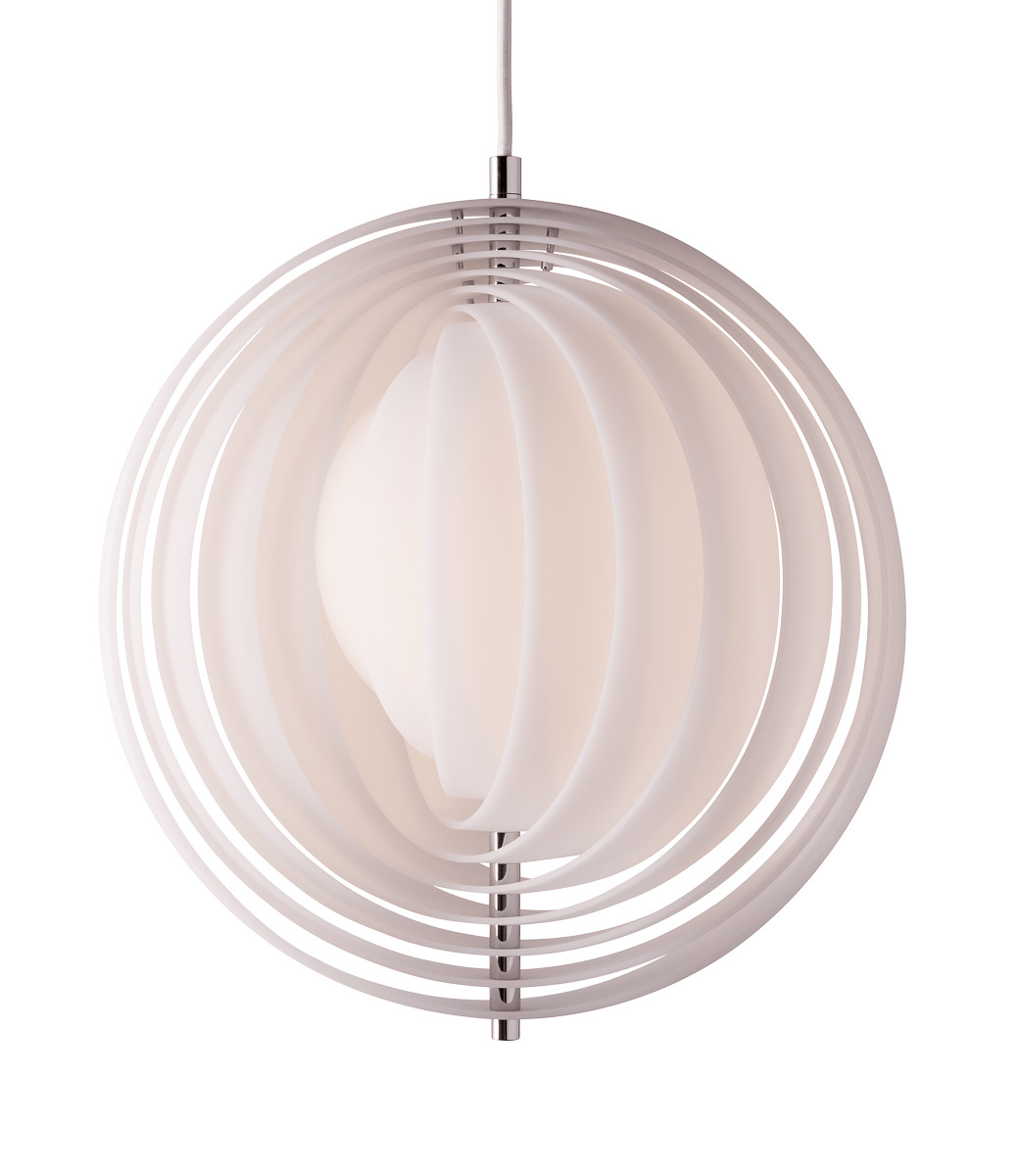 Verpan Moon Opal Pendant lamp by Verner Panton at North Sea Design ...