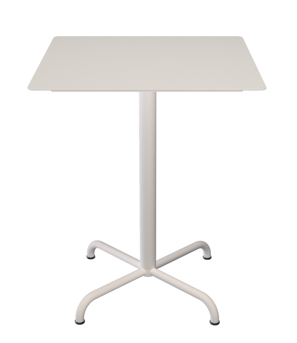 Square Houe PICO CAFE table with 4 star base in six stylish colours ...