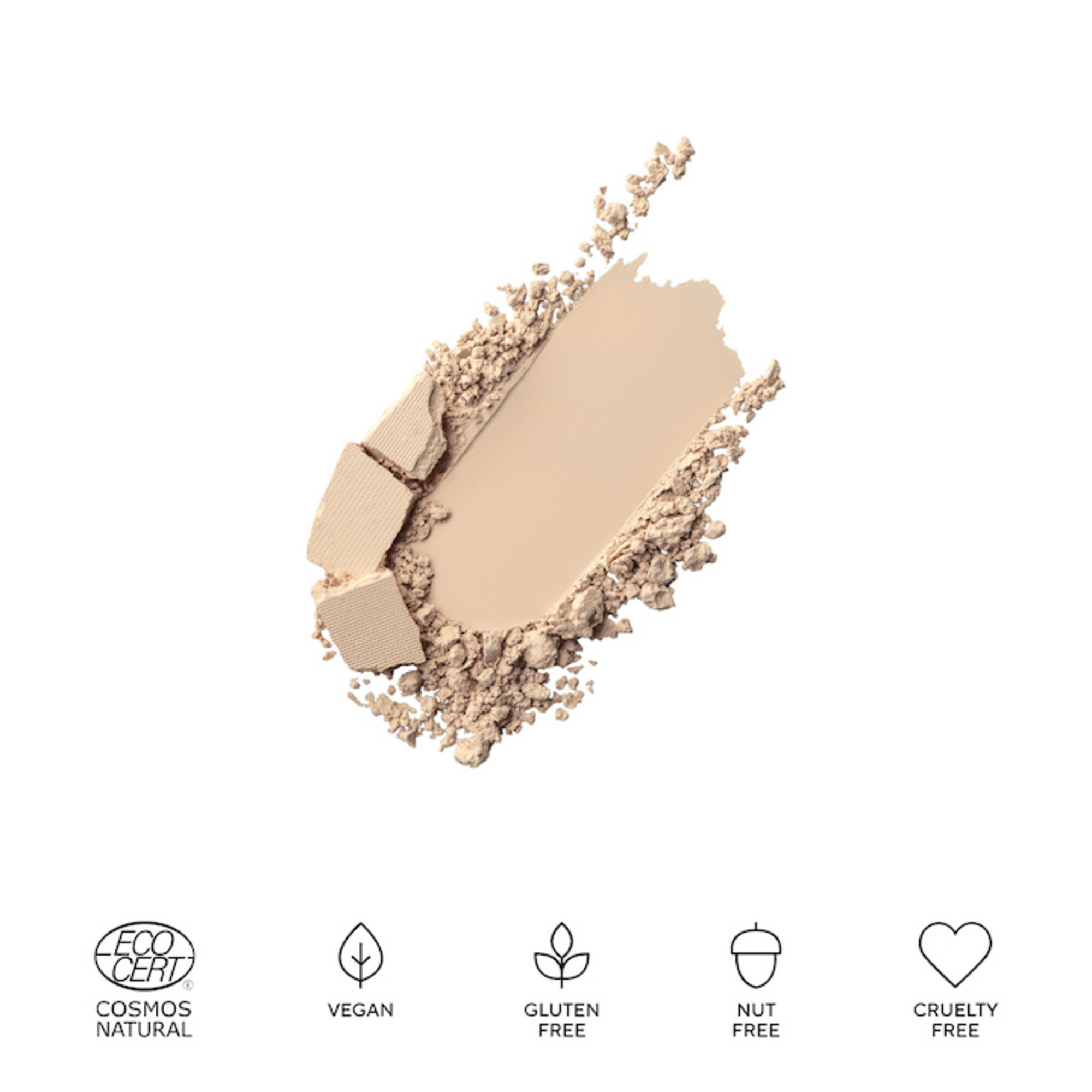 MÁDARA Air Equal Soft Silk Mineral Powder Beige | 100% natuurlijk - De ...