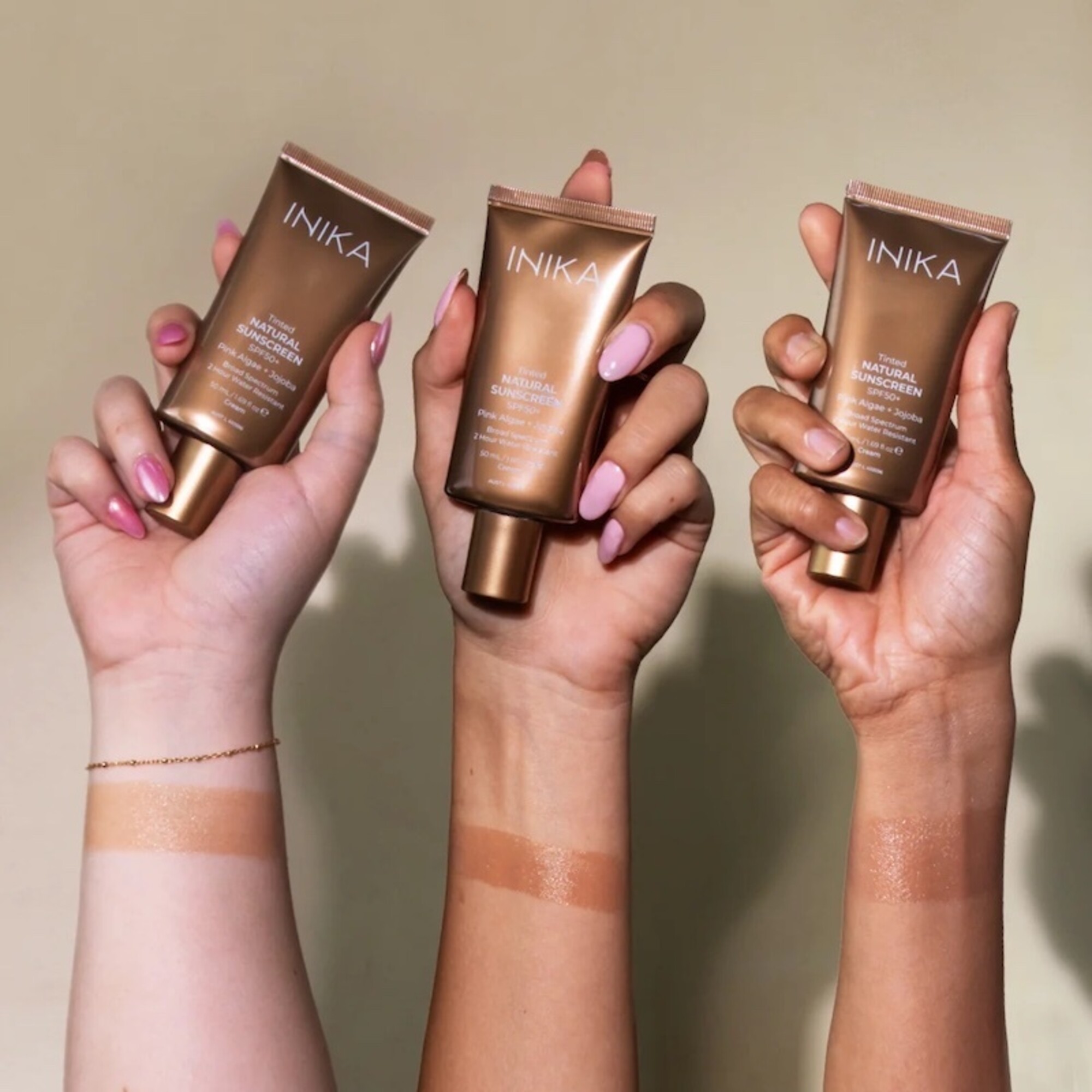 INIKA Organic Tinted Sunscreen Face SPF50+ | 100% natuurlijk - De ...
