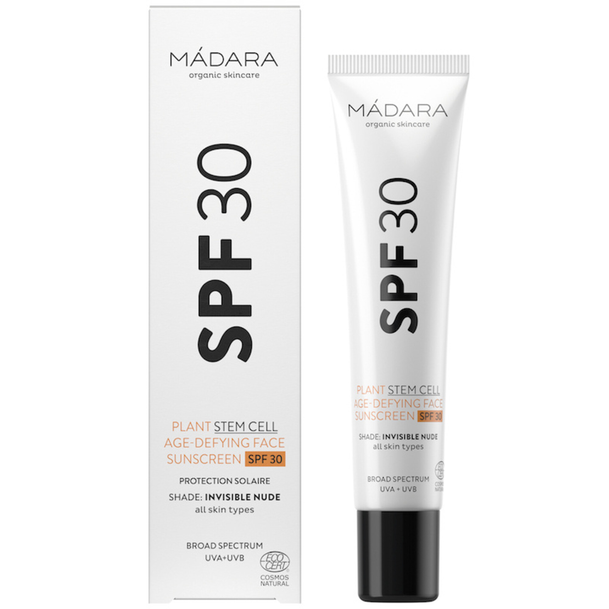 MÁDARA Face Sunscreen SPF30 | 100% natuurlijk & vegan - De Groene Drogist