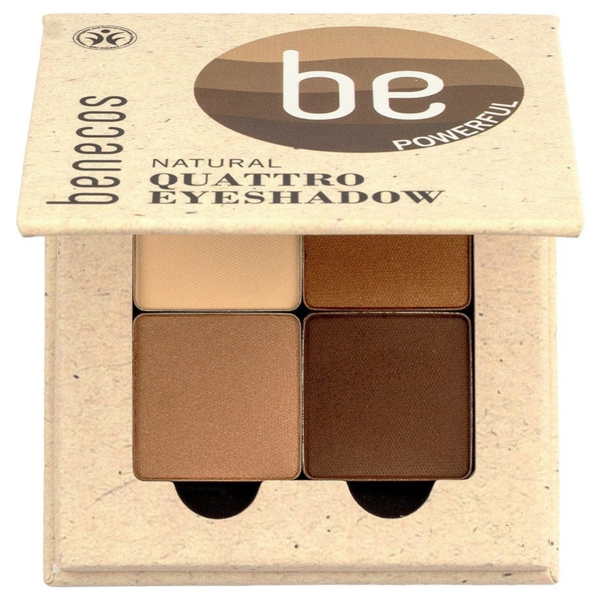 Benecos Oogschaduw Palette Quattro Coffee | 100% natuurlijk & vegan ...
