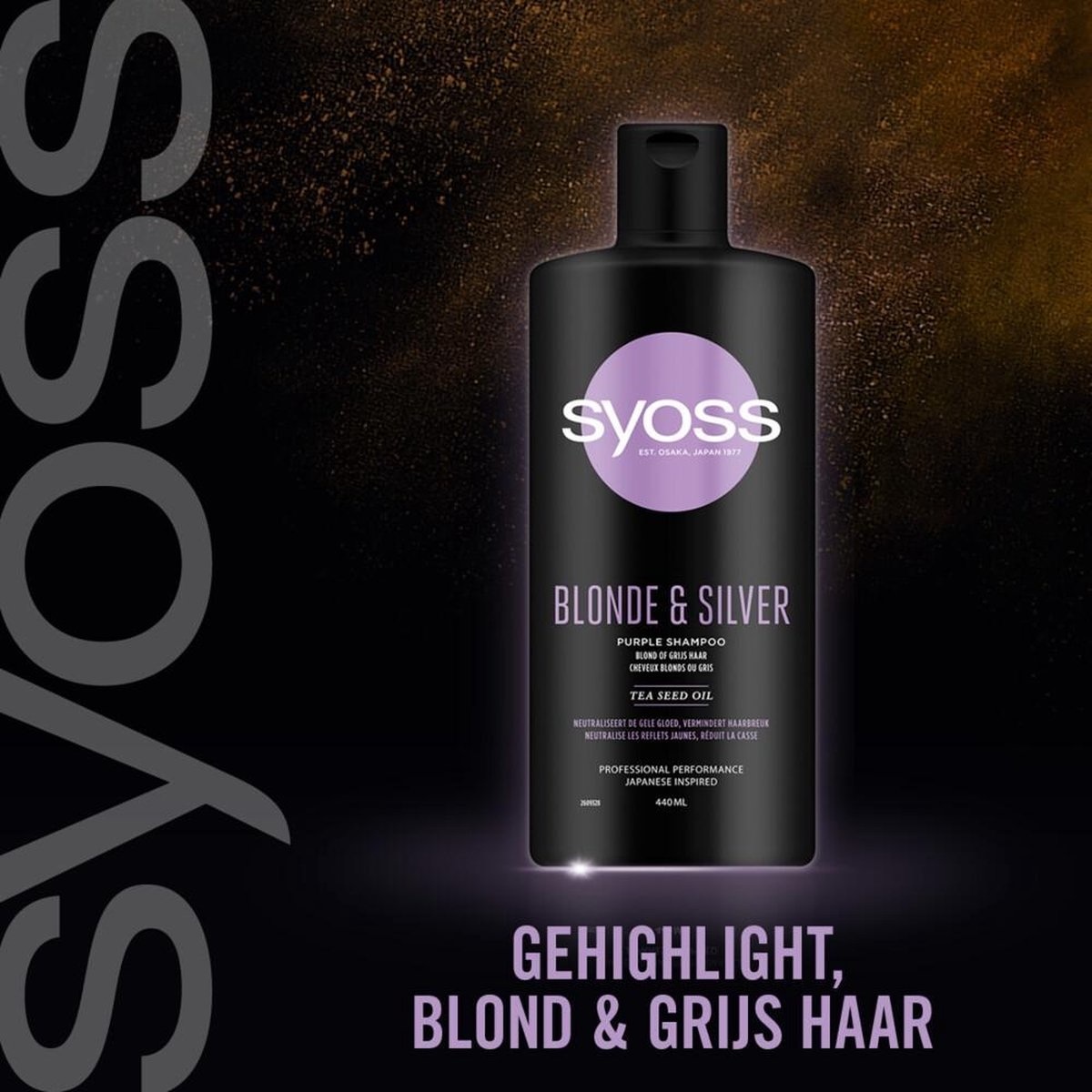 SYOSS Blonde and Silver Shampoo 440 ml - Onlinevoordeelshop
