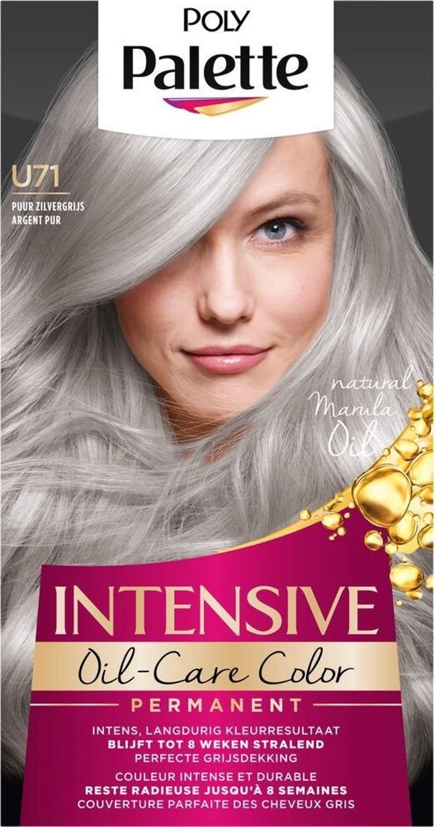 Poly Palette U71 Pure Silver Grey - Onlinevoordeelshop