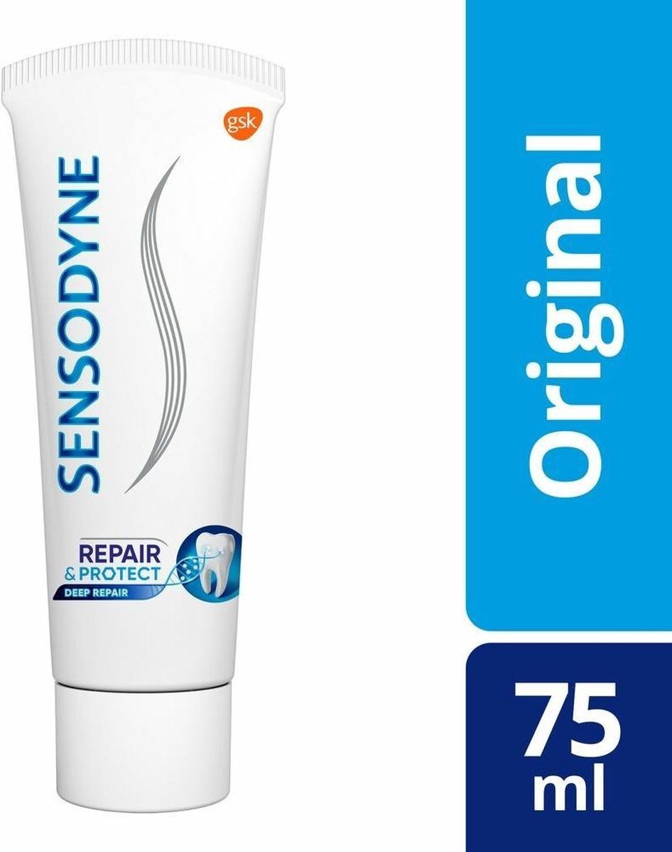 Sensodyne Repair & Protect Deep Repair Toothpaste for sensitive teeth ...