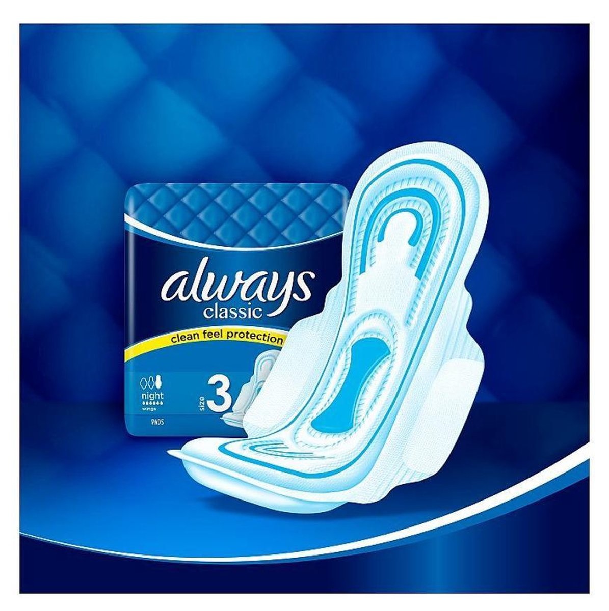 Always Classic Night "Clean Feel Protection" - 8st - Onlinevoordeelshop