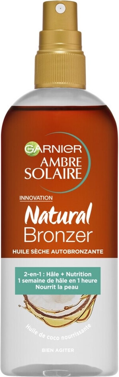 Garnier Ambre Solaire Self Tanning Oil Natural Bronzer - 150ml ...