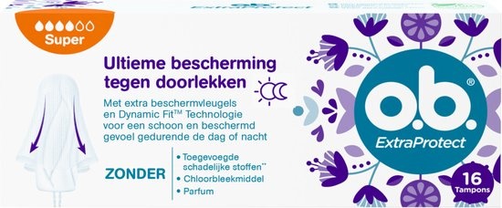 Tampon ExtraProtect Normal, For Medium To Stronger Days,