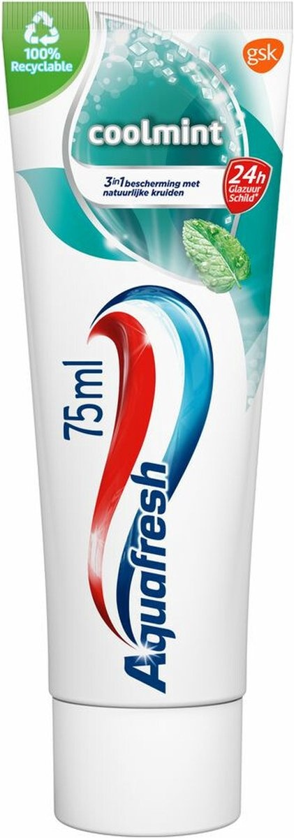 Aquafresh Toothpaste Coolmint - 75 ml - Onlinevoordeelshop