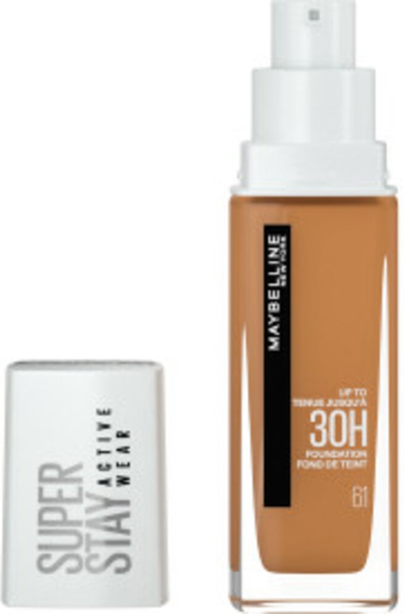 Maybelline Superstay 30h Active Wear Foundation 61 Warm Bronze 30 Ml Onlinevoordeelshop