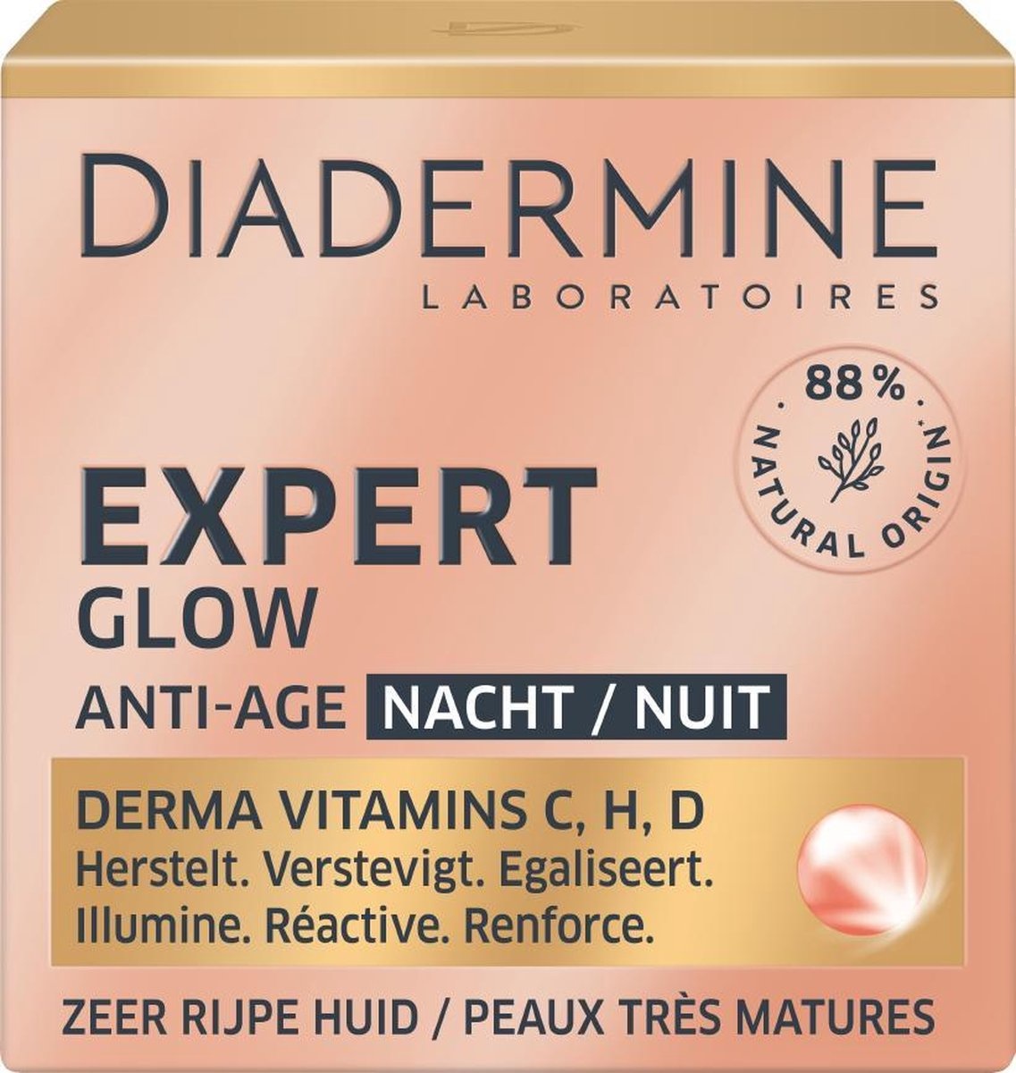Diadermine Expert Active Glow Crème de Nuit 50 ml - Onlinevoordeelshop Diadermine Expert Active Glow Crème de Nuit 50 ml - Onlinevoordeelshop
