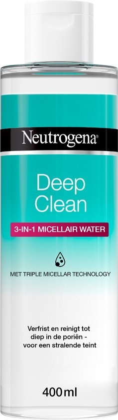Neutrogena® Deep Clean 3-in-1 Micellar Water - 400 ml - Onlinevoordeelshop