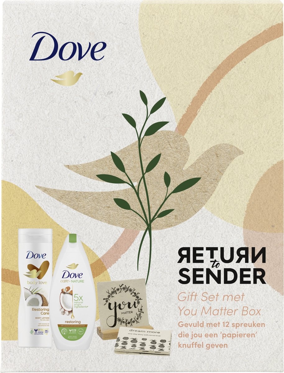Dove Nourishing Secrets Restoring Return to Sender - 225ml + 250ml ...