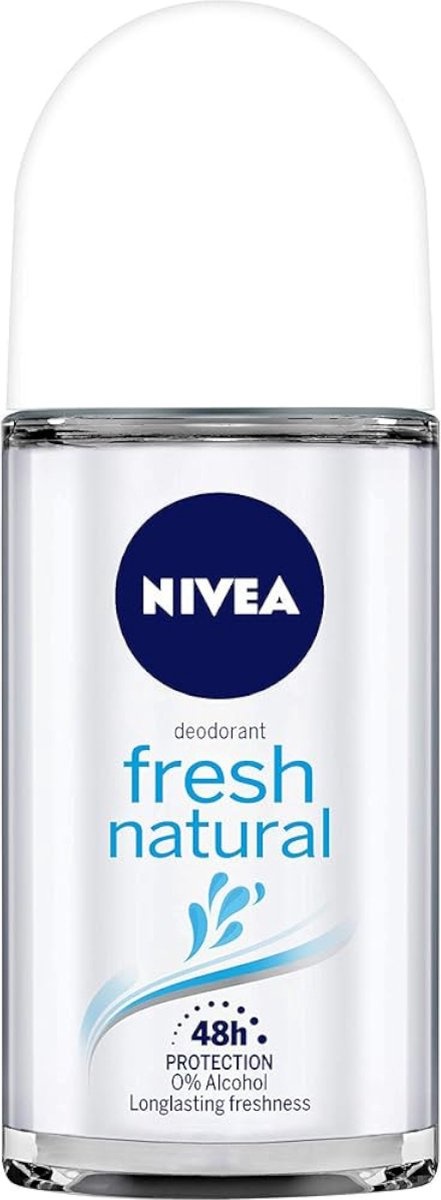 Nivea Deodorant Roll-on Fresh Natural 50ml - Onlinevoordeelshop