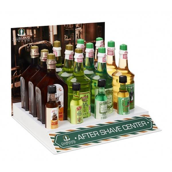 Clubman Pinaud After Shave Center Display - Pomadegroothandel.nl