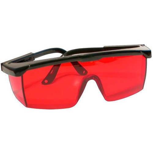 Laserbril Rood voor bouwlaser met roder laserstraal - TOP-Bouwlaser.nl