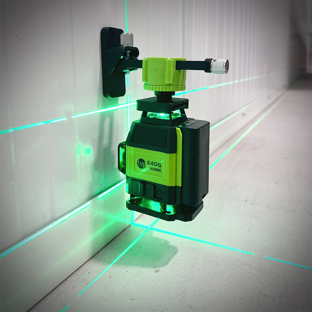 TOP Laser X4DG HOME 4x360° Kruislijnlaser Groen - TOP-Lijnlaser.nl
