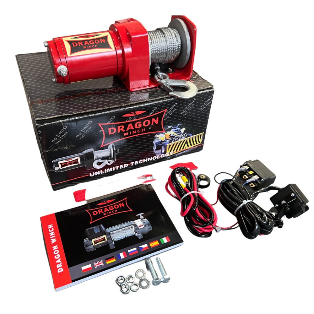 Dagon Seilwinde DWM 2000 ST inkl. Montagezubehör - www.quadatvshop.at