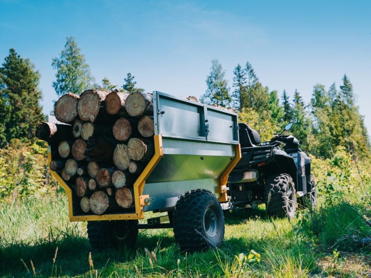 Iron Baltic ATV cargo trailer IB Off Road 500 - www.quadatvshop.at