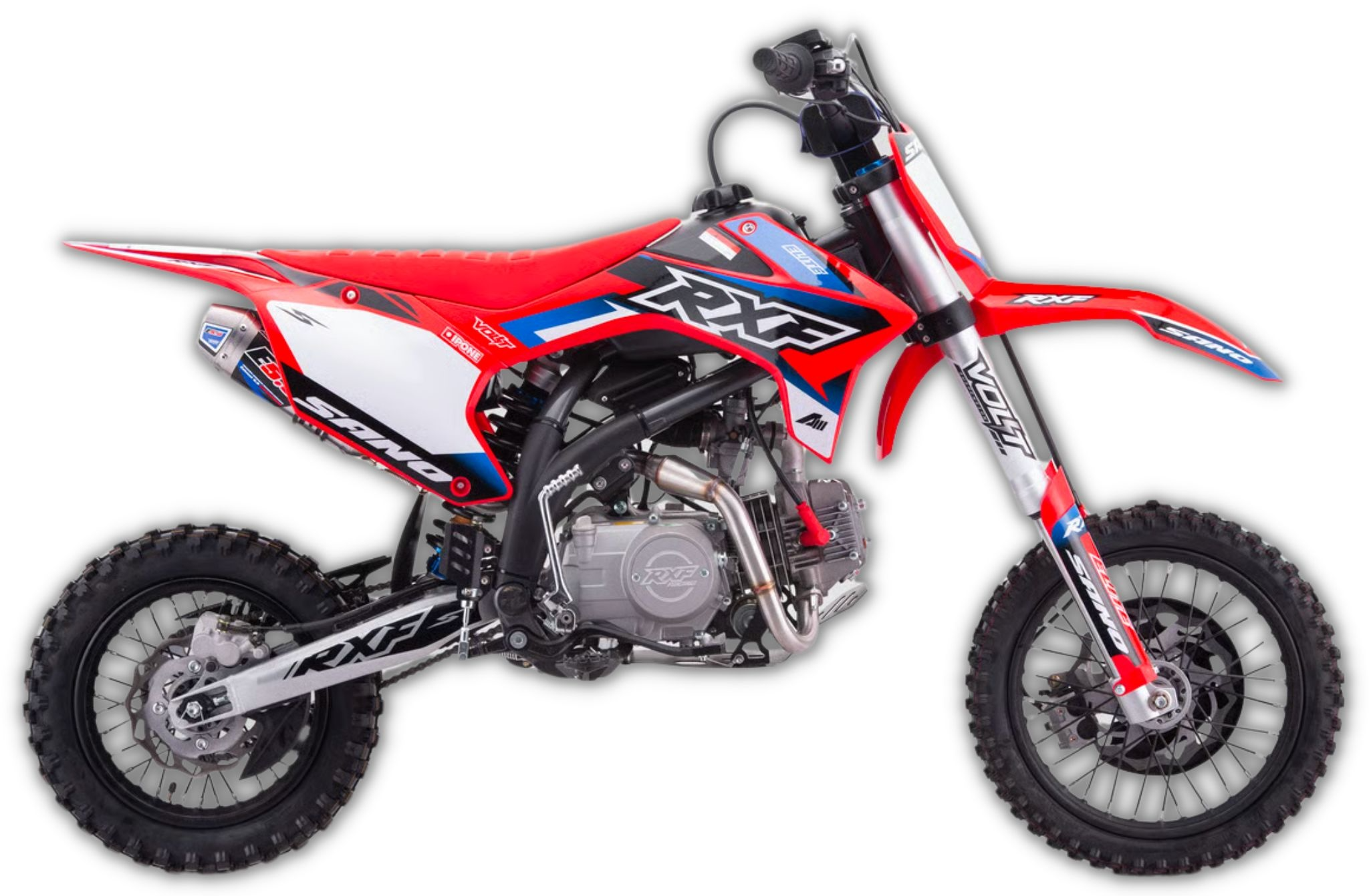 Apollo RXF 125cc Dirtbike 12" / 14" Räder mit E-Start - www.quadatvshop.at