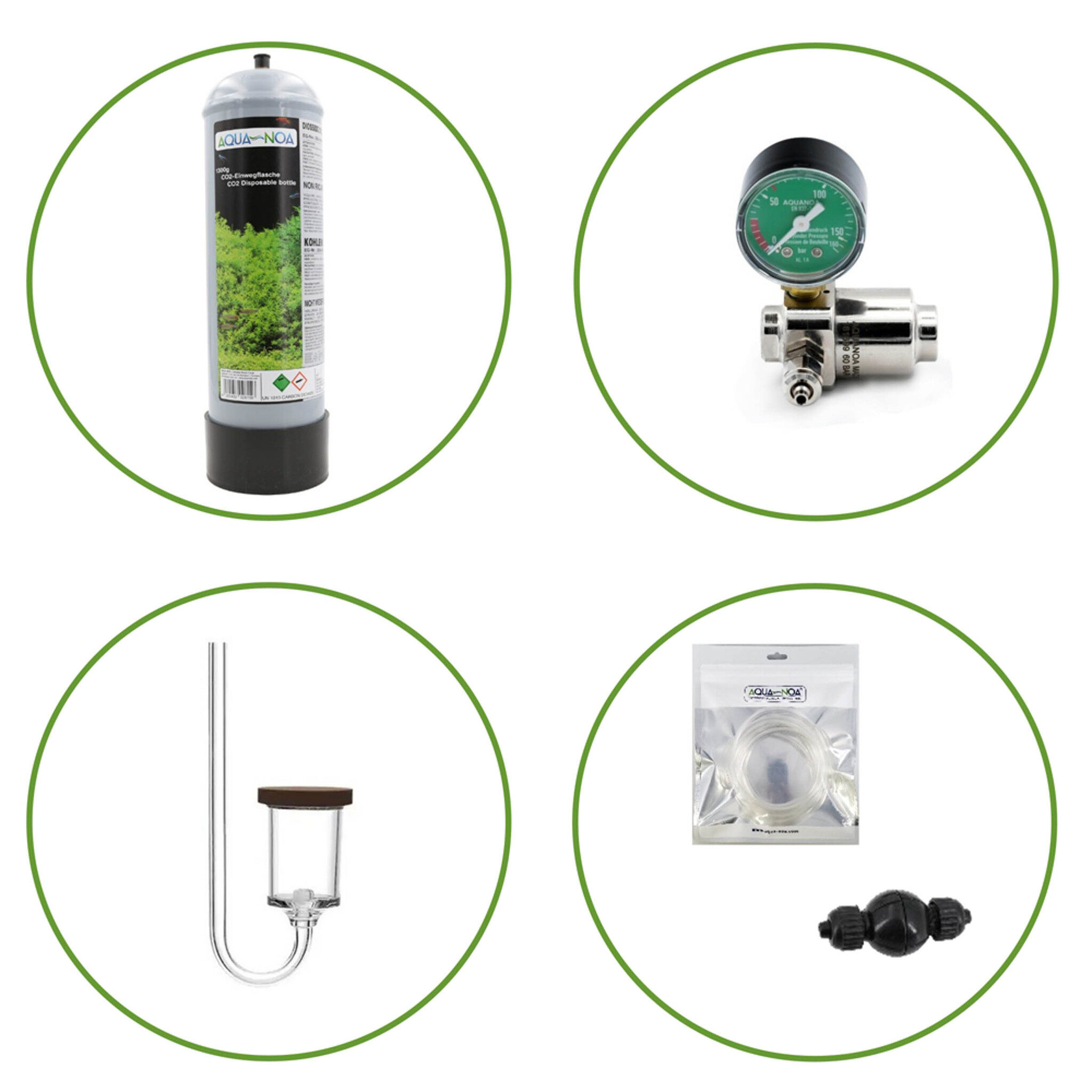 CO2 Set CO₂ Set Einweg 400 Basic | Garnelenmarkt.ch