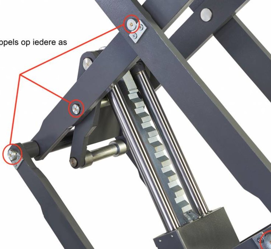 Profi Scissor bridge double superstructure 3.0 ton 220 - 230v - ToolMania
