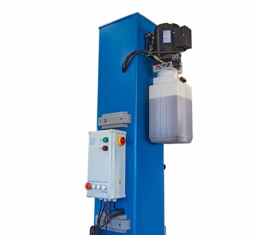 Mobile 1-koloms hefbrug met elektronische ontgrendeling - ToolMania