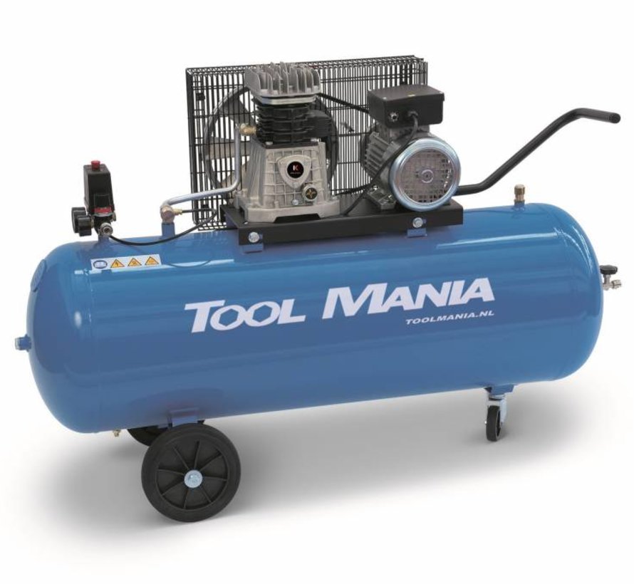 200 Liter KAMARO Compressor 3Hp, 400v - ToolMania