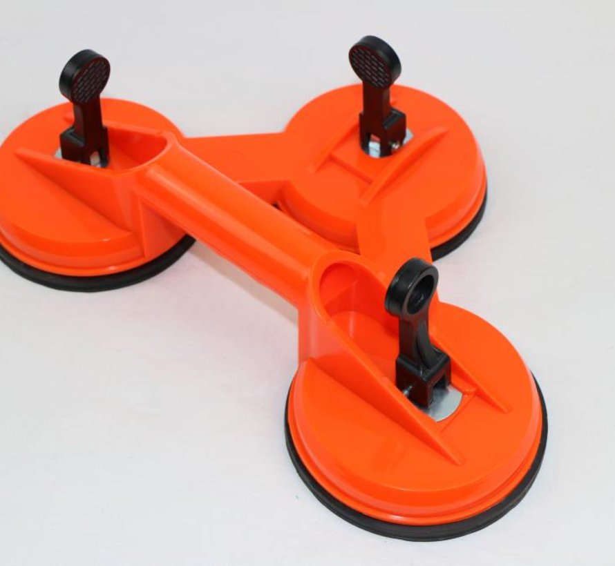 Glass support / Suction cup with 3 cups 130KG - ToolMania