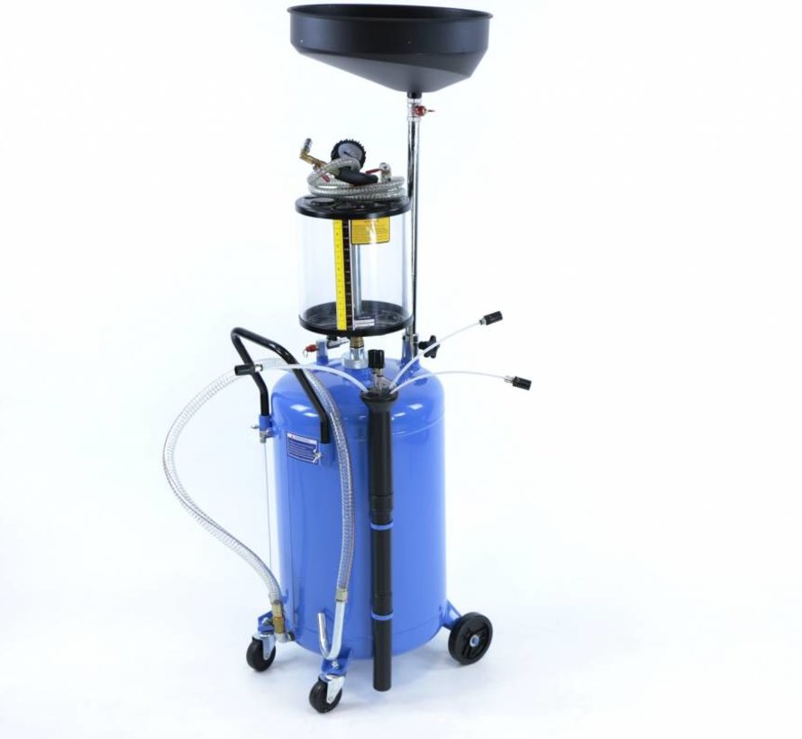 TM TM Oil collection system / Oil Extractor with Steel tray - BLUE ...