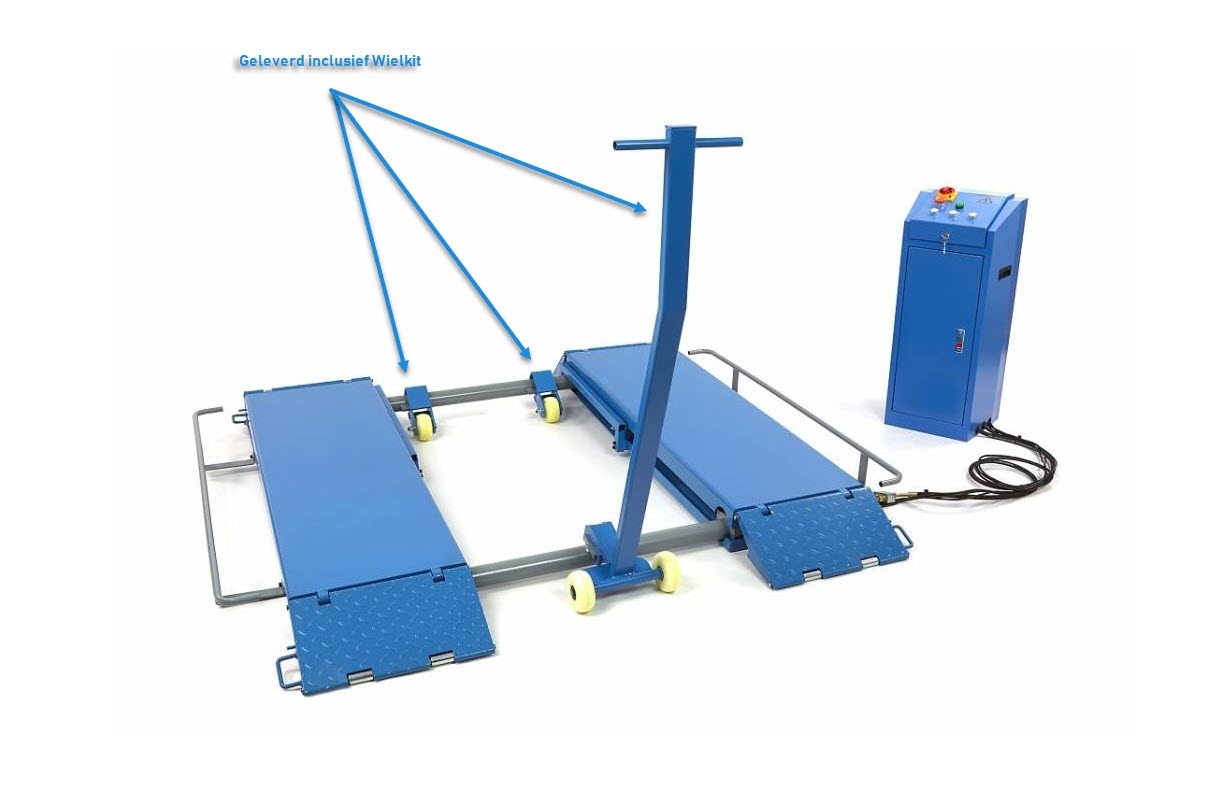 Volautomatische poets hefbrug elektronisch 3.0t 220v - ToolMania