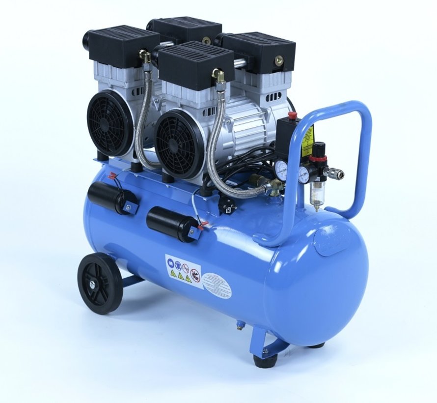 TM 50 Liter Professional Low Noise Compressor 3HP 230v - ToolMania