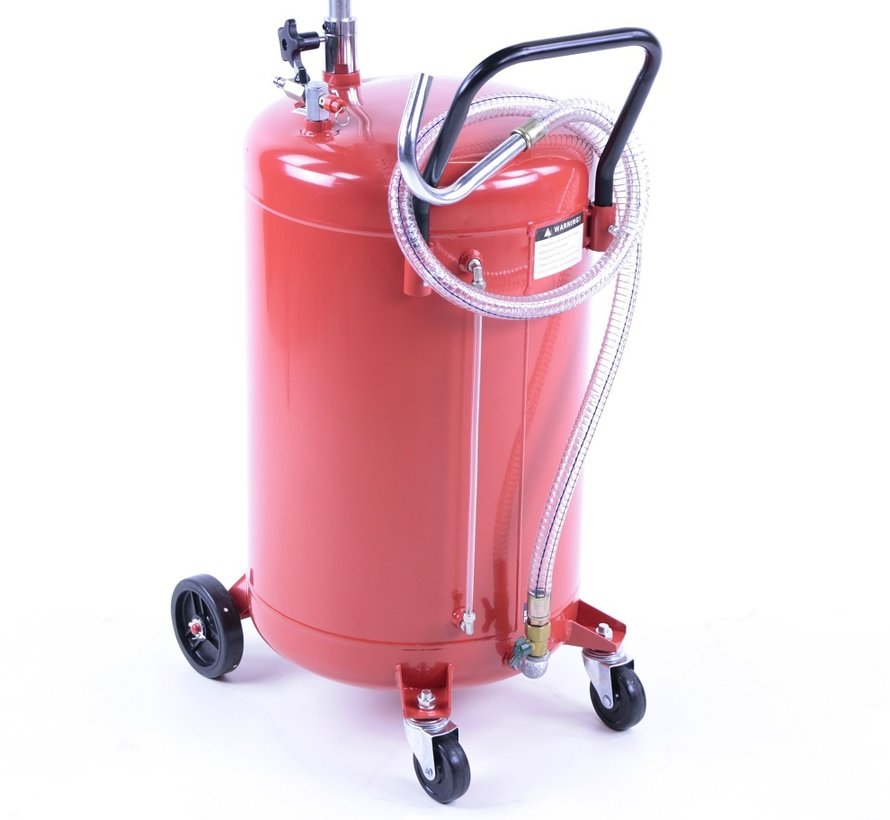 TM TM Oil collection system with Steel tray RED - ToolMania