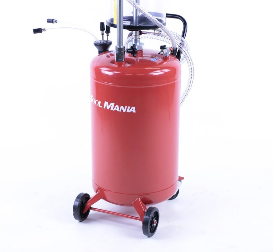 TM TM Oil collection system / Oil Extractor with Steel container RED ...