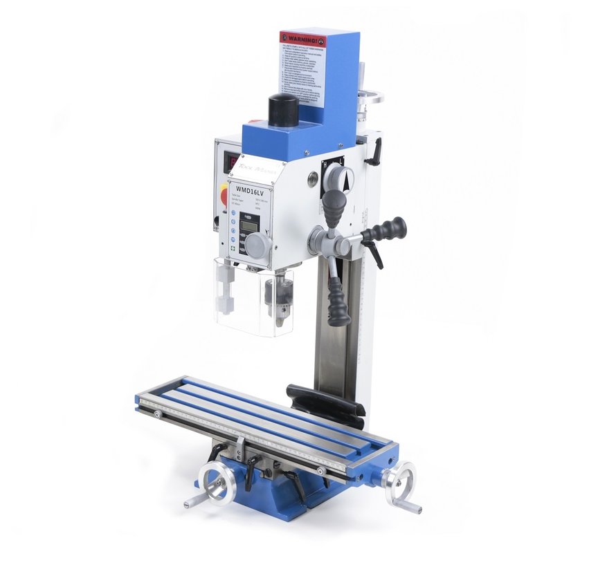 TM BF 16 Freesmachine Grote Tafel V2 - ToolMania