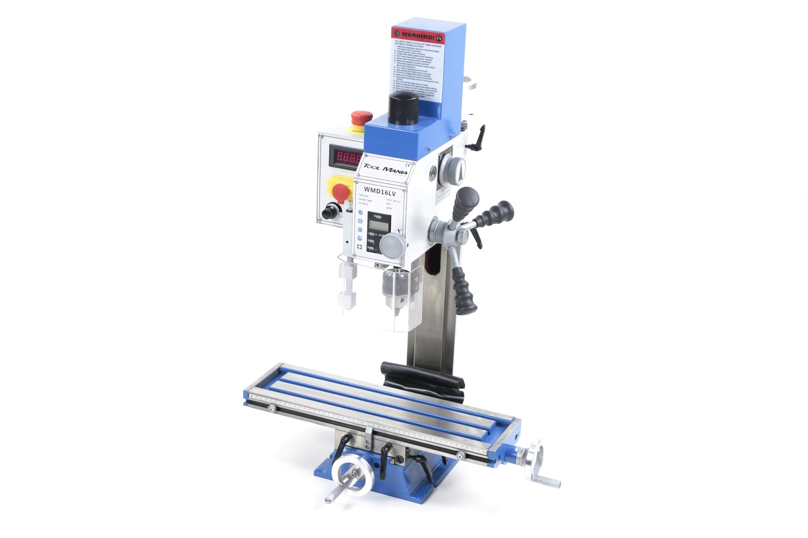 TM BF 16 Freesmachine Grote Tafel V2 - ToolMania