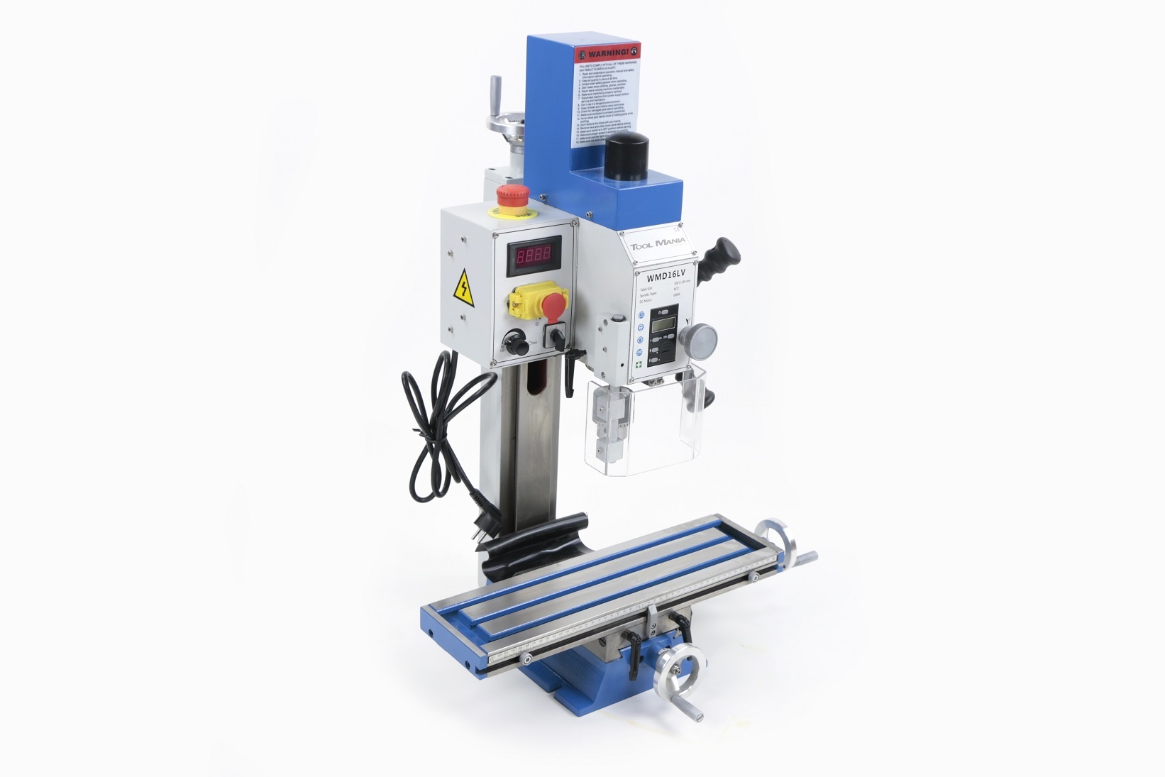 TM BF 16 Freesmachine Grote Tafel V2 - ToolMania