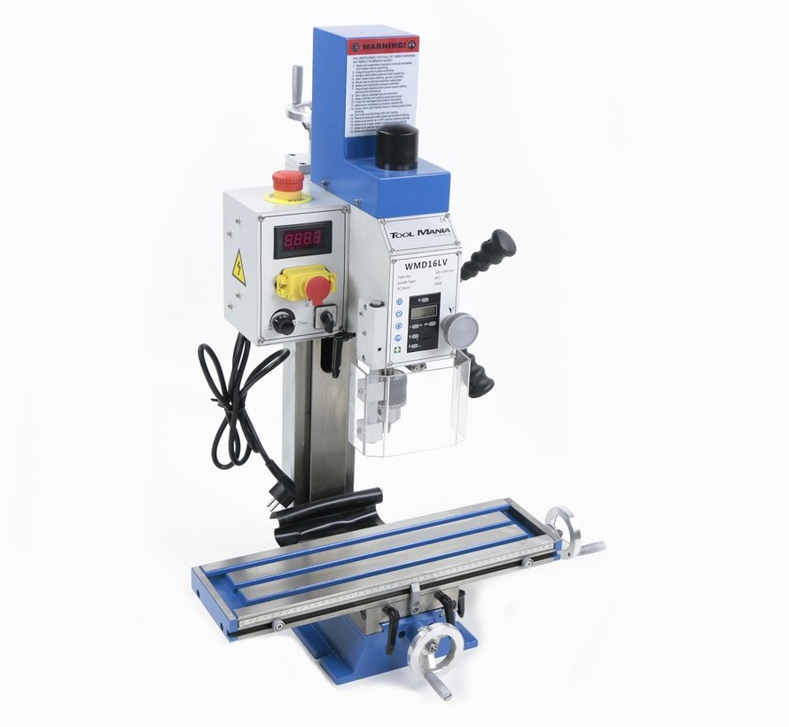 TM BF 16 Freesmachine Grote Tafel V2 - ToolMania