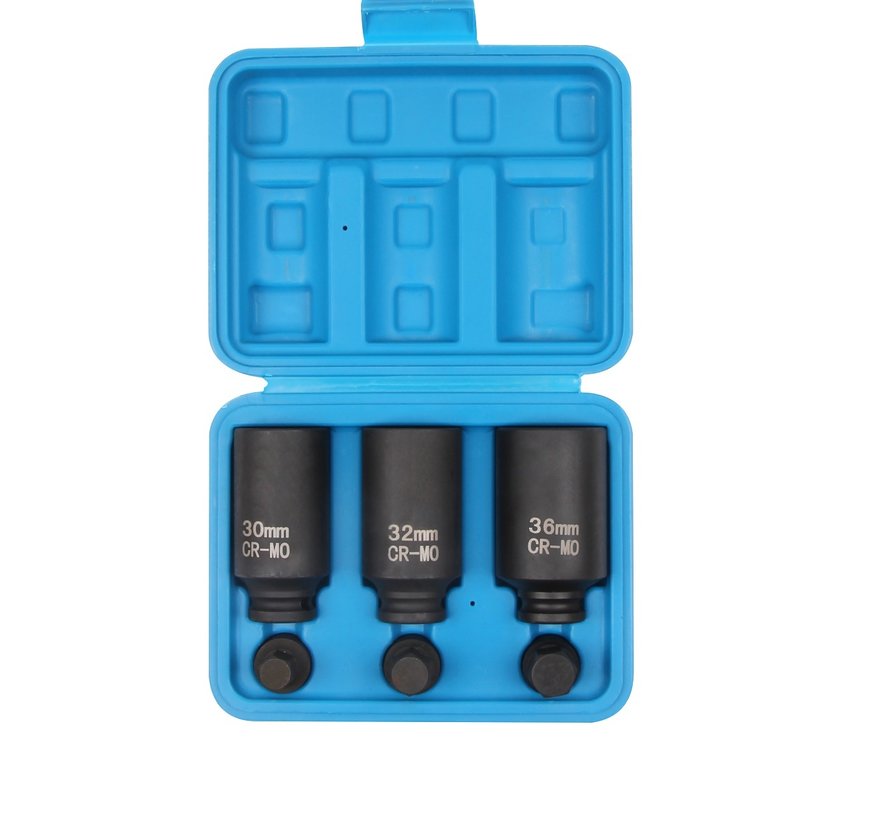 TM TM Drive shaft Socket set, Assembly set 1/2 " - ToolMania