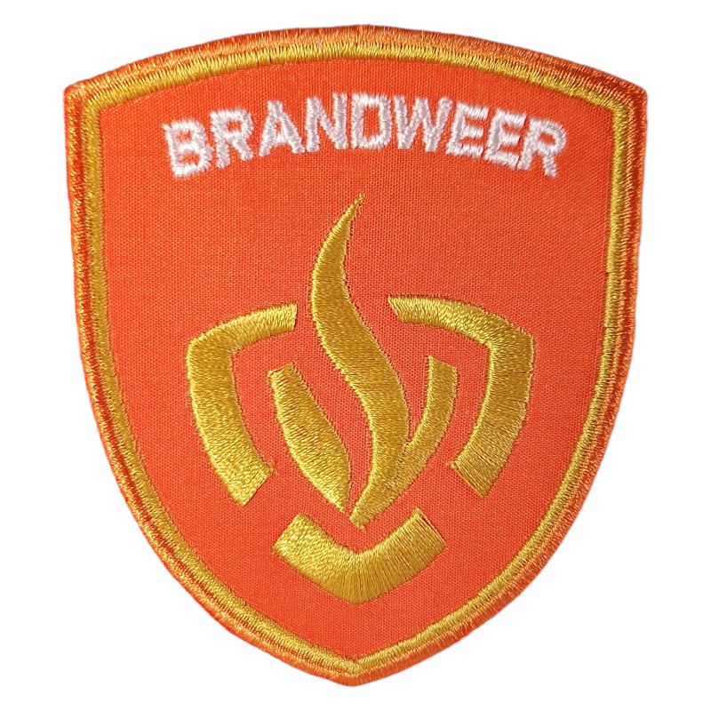 Fire brigade patch - Orange - Fire departement badge