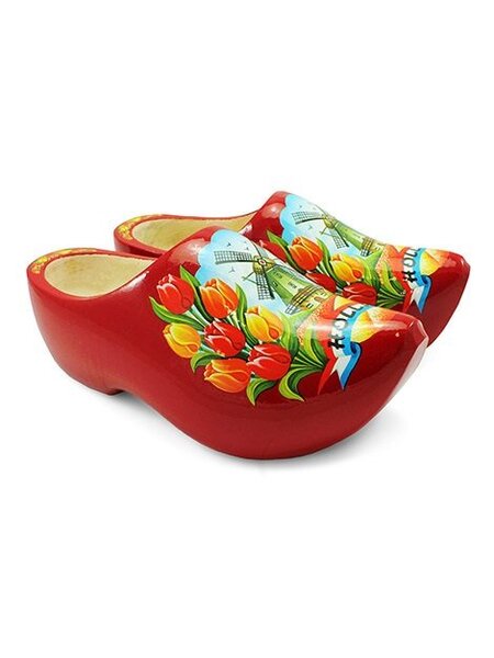 Wooden shoes with Mill – Authentic Dutch Clogs with Traditional Design ...