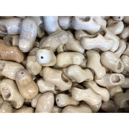 mini knutselklompjes 4 cm gelakt