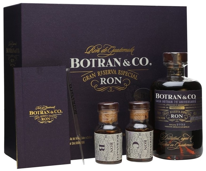 Botran 75th Anniversary Set (40.8%) - Slijterij & Wijnhuis Zeewijck
