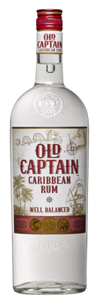 Old Captain Caribbean White Rum (37,5%) - Slijterij & Wijnhuis Zeewijck