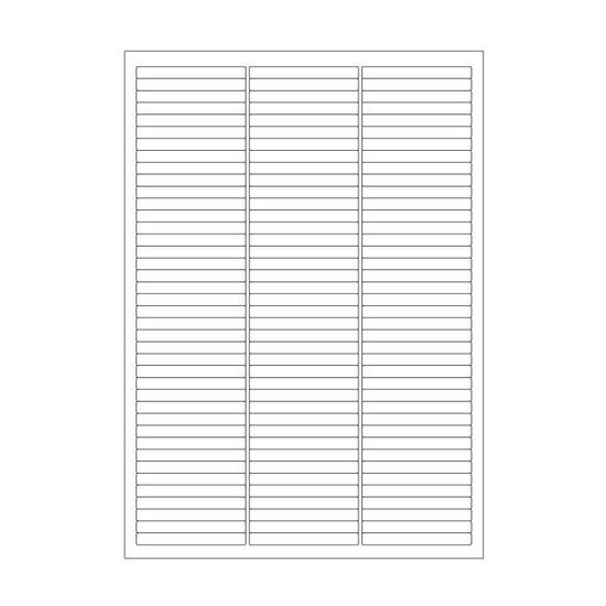 Cryo labels on sheets for laser printers 64mm x 7mm (A4 format) | LabID ...