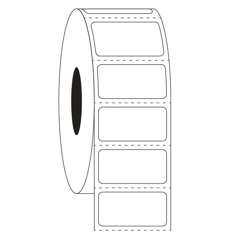 Thermal Transfer Cover-Up Labels For Frozen Surfaces - 25,4 x 12,7mm ...