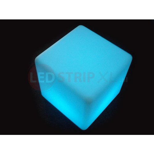 LED Kubus oplaadbaar 50cm met RGB Kleuren en Afstandsbediening - LEDStripXL