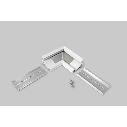 90 graden hoek connector voor 60/30 graden profiel 14mm - LEDStripXL