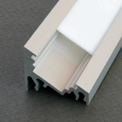 Aluminium hoek profiel 2 meter 60/30 graden | LEDStripXL - LEDStripXL